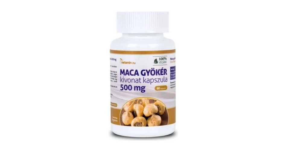 Netamin maca gyökér kivonat 500mg kapszula, 60x - Premierveda Webáruház